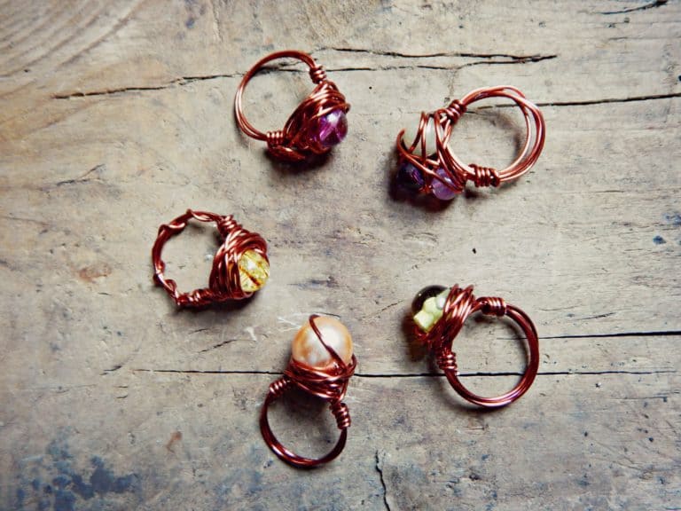 How to Make Wire Wrap Rings - Crafty Little Gnome