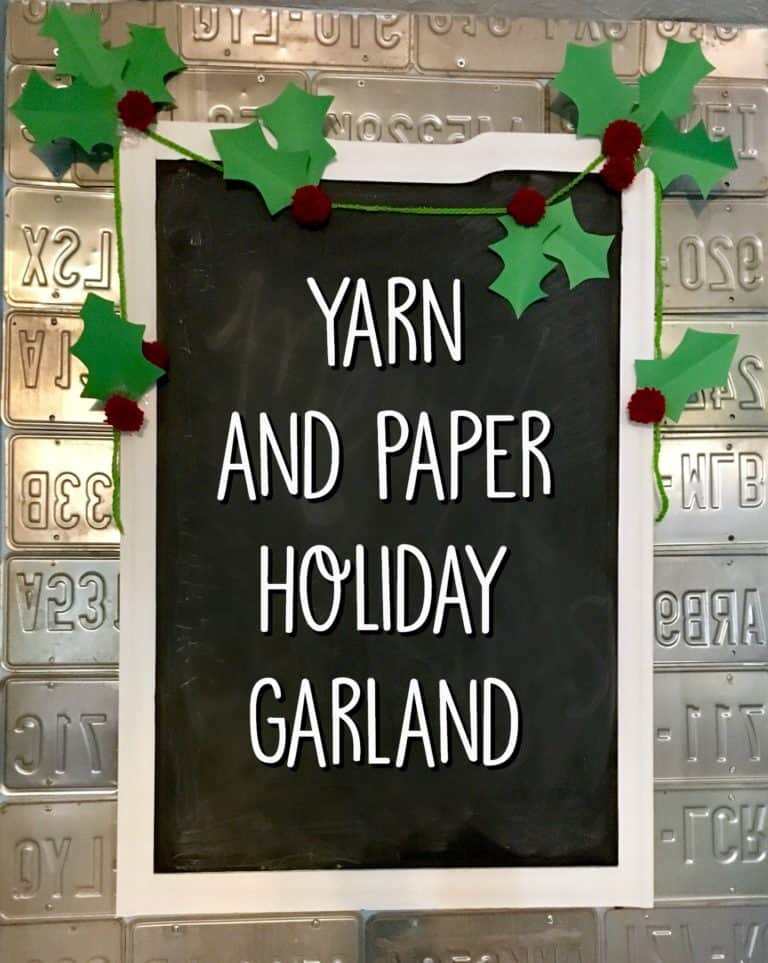 Christmas Paper Garland - Crafty Little Gnome