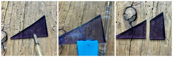 Fused Glass Jewelry Dichroic Glass Art Tutorial Pendant and Earrings