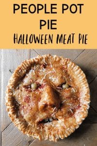 People Pot Pie - Crafty Little Gnome human face meat pie recipe tutorial