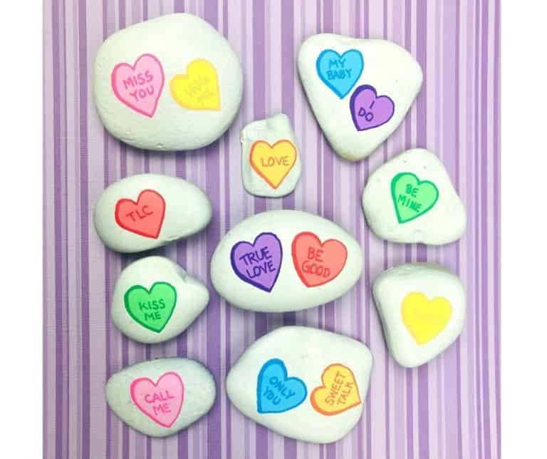 Friendship Rocks: Valentine's Day Kindness Stones - Crafty Little Gnome