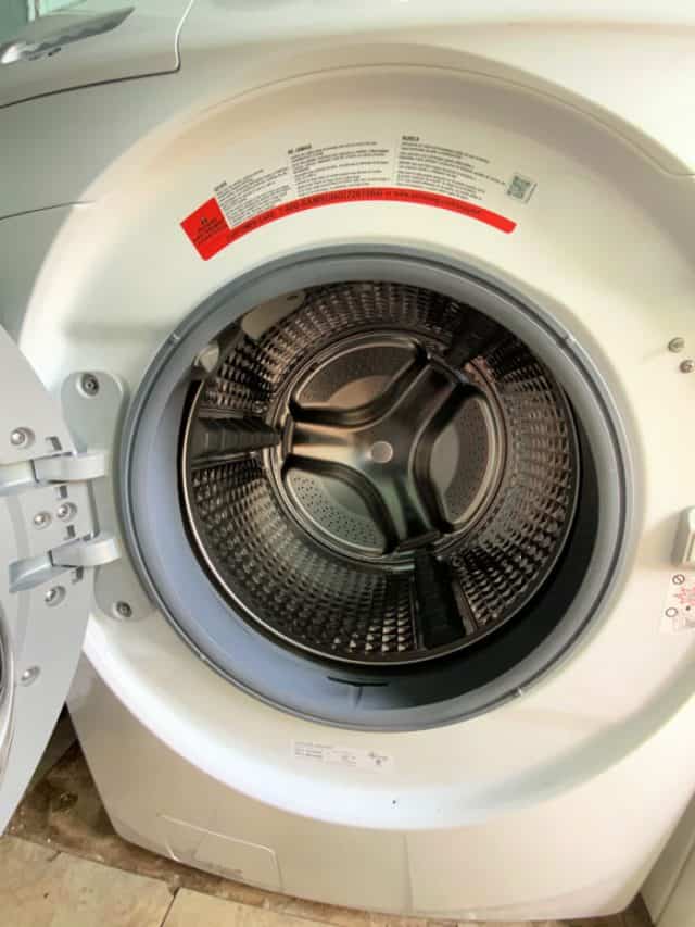 How to Clean your Front Loader Washing Machine - Crafty Little Gnome