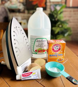 How To Clean An Iron - Crafty Little Gnome