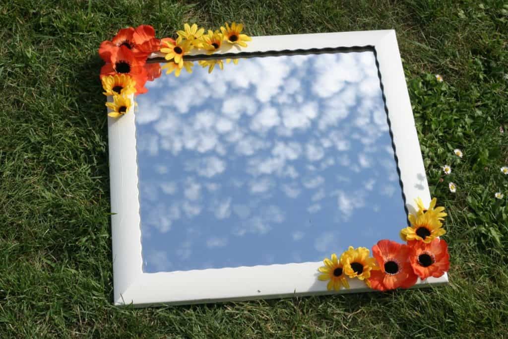 How To Frame A Mirror - Crafty Little Gnome