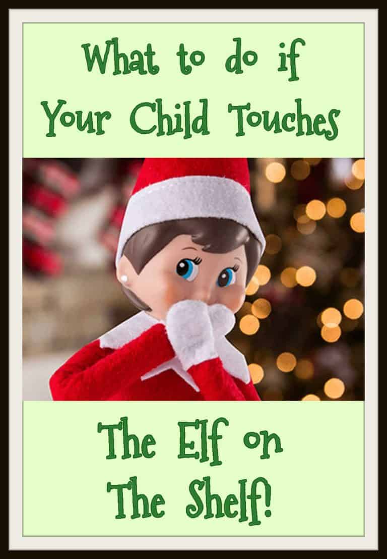 What To Do If Your Child Touches The Elf on The Shelf - Crafty Little Gnome